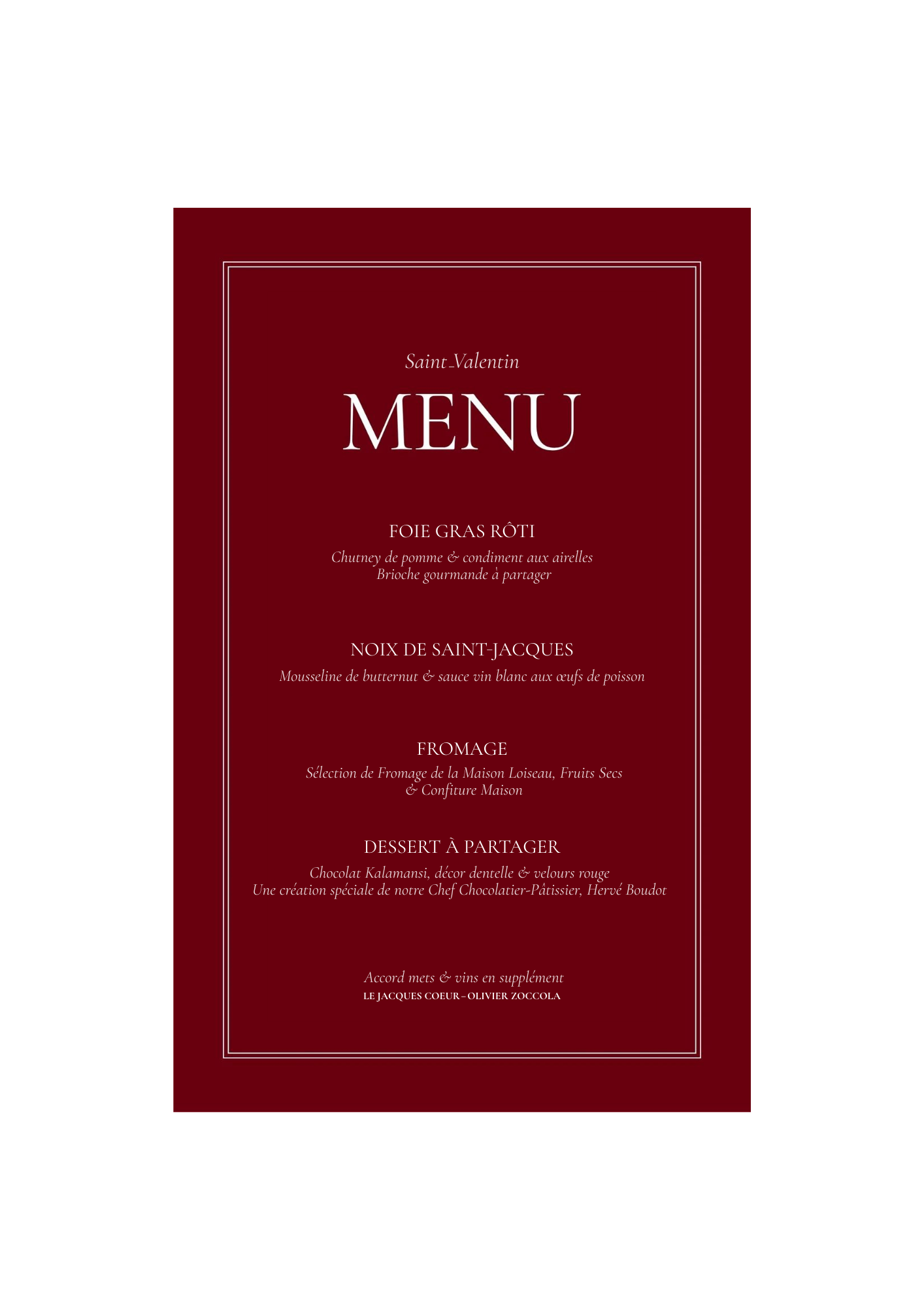 Escapade Sensorielle de la Saint-Valentin - Château d'Augerville